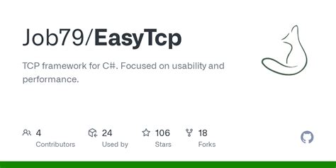 GitHub Job79 EasyTcp TCP Framework For C Focused On Usability And