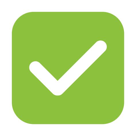 Green Checkmark Box 37470515 Png