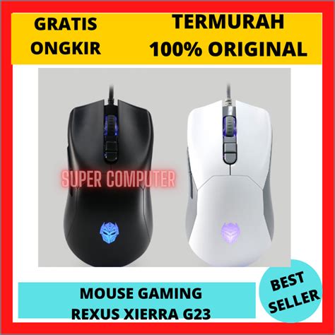 Jual Sc Mouse Gaming Rexus Xierra G23 Rgb Mouse Gaming Mouse Rexus