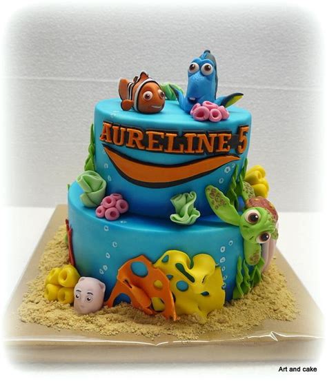 Finding Nemo Cake Decorated Cake By Marja Cakesdecor