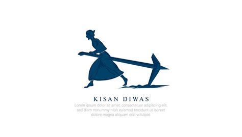 Premium Vector Kisan Diwas Vector Illustration Of Kisan Diwas
