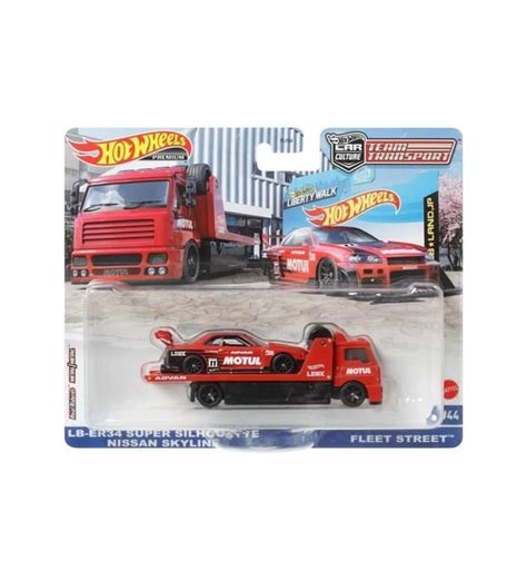 Hot Wheels Premium HCN54 Team Transport LB ER34 Super Silhouette Nissan