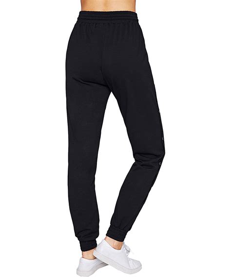 Stylish Side Buttons Drawstring Waist Casual Sports Workout Yoga Active