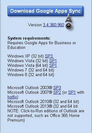 Error Integrating Google Apps With Outlook Techyv Com