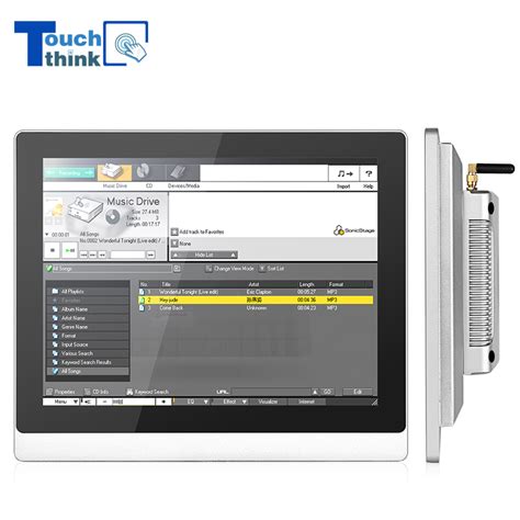 Mm Front Bezel Industrial Android Tablet PC Android All In One PC Touch Think