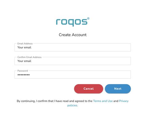 Roqos Core Internet Setup And Activation