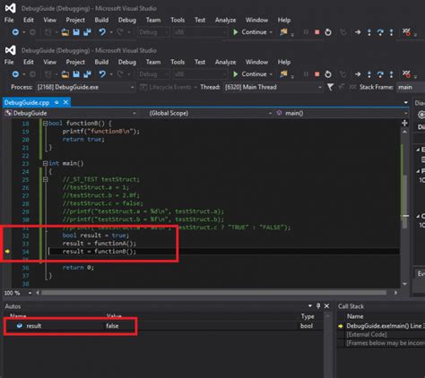 Kỹ thuật debug trên Visual Studio CppDeveloper