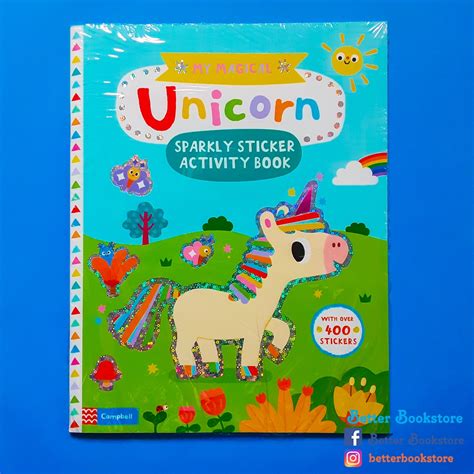 My Magical Unicorn Sparkly Sticker Activity Book Shopee Thailand