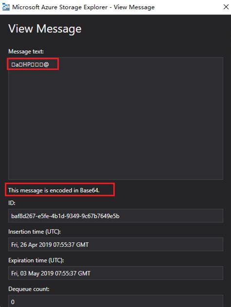 The Message Text Shows As Messy Code After Inputting A Specific Message With Encode Message