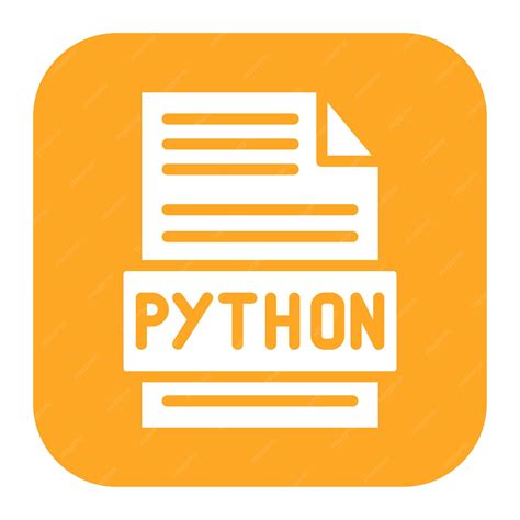 Premium Vector Python Icon Vector Image Can Be Used For Data Science