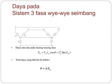 Rangkaian Listrik 3 Fasa Untuk Teknik Mesin Ppt