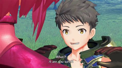 Rex Now Place Your Hand On My Chest Pyra Xenoblade Chronicles Pyra X Rex YouTube