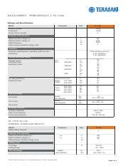 TC 130a Data Sheet Pdf Innovators In Protection Technology DATA SHEET