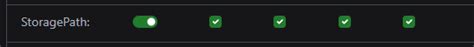 BUG Storage Paths Are Visible To All Users After Setting
