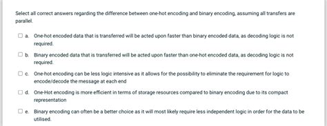 Solved Select All Correct Answers Regarding The Difference