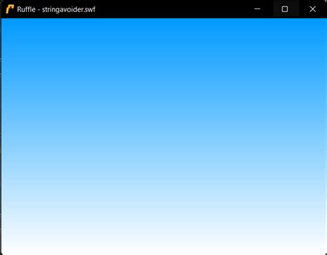 Graphical Glitches In String Avoider Deluxe · Issue 7823 · Ruffle Rsruffle · Github