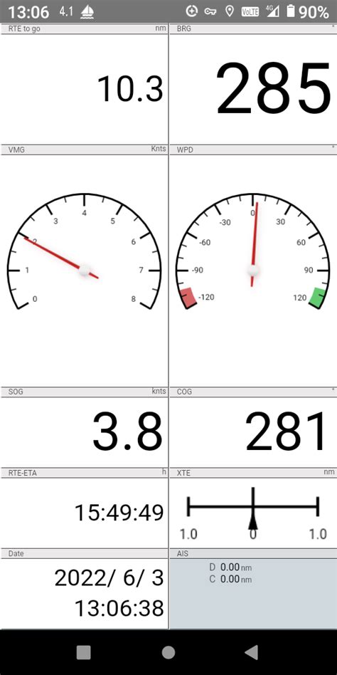 VMG Calculation Seems Questionable Issue Wellenvogel Avnav GitHub