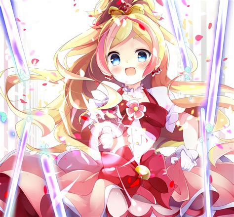 Haruno Haruka And Cure Flora Precure And 1 More Drawn By Llaoi H