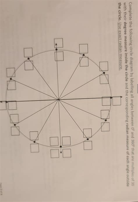 Solved Complete The Following Circle Diagram By Labelling Chegg