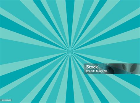 햇빛 복고풍 은 수평 배경을 퇴색 옅은 빨간색 파란색 및 베이지 색 버스트 배경 판타지 벡터 일러스트레이션 광대한에 대한 스톡