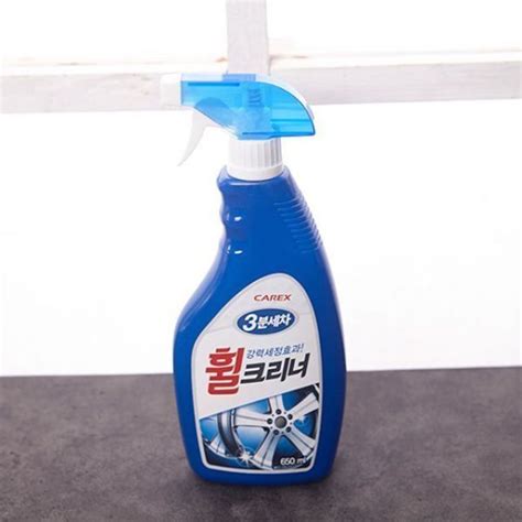 인팍쇼핑 휠크리너 650ml 셀프세차 타이어광택 자동차용품 블랙박스내비자동차용품