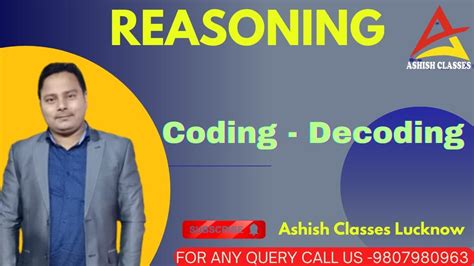 Reasoning Coding Decoding Part 1 For All Compitative Exam By