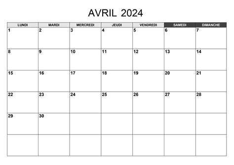 A Imprimer Calendrier Avril 2024 A Imprimer Image To U