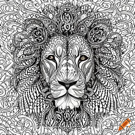 Animal Coloring Pages For Adults Unleash Your Inner Artist