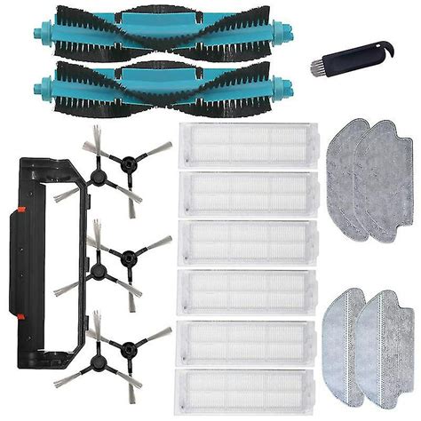 Paño De Mopa Desechable Con Cepillo Lateral Principal Compatible Con
