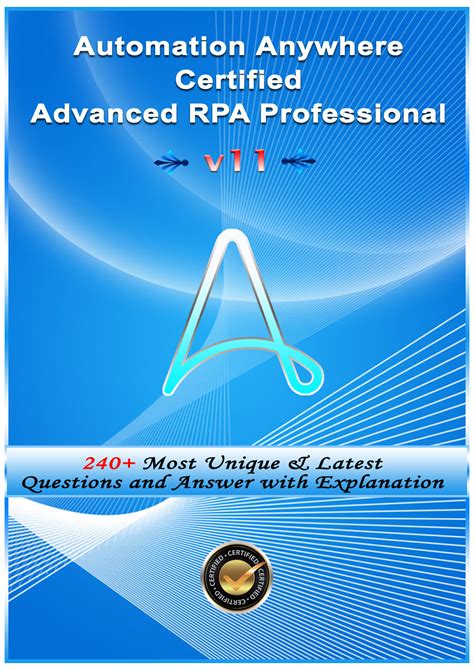 Automation Anywhere Advanced Certification Questions And Answers