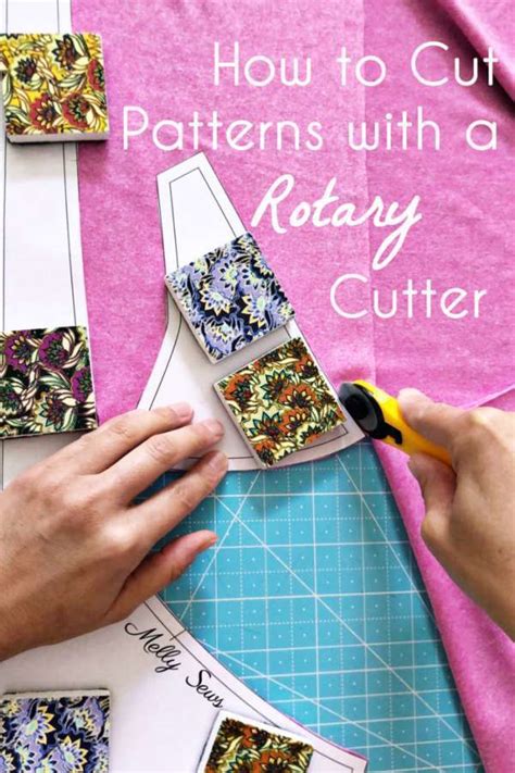 Use A Rotary Cutter To Cut Out Your Sewing Patterns Tutorial Sewing