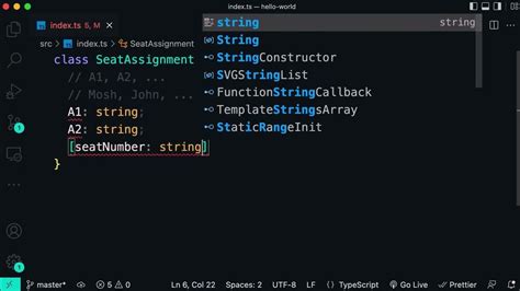 The Ultimate Typescript Course，classes Interfacesindex Signatures