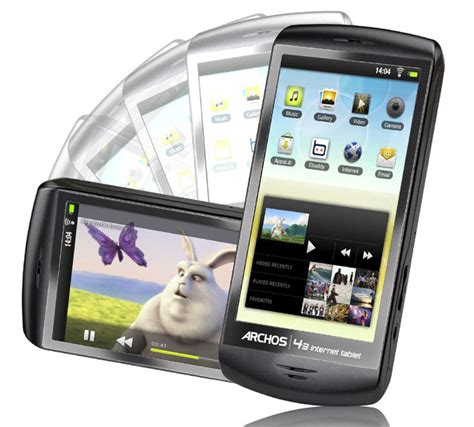Archos Now Shipping 4 3 And 7 Inch Android Tablets Digital Trends