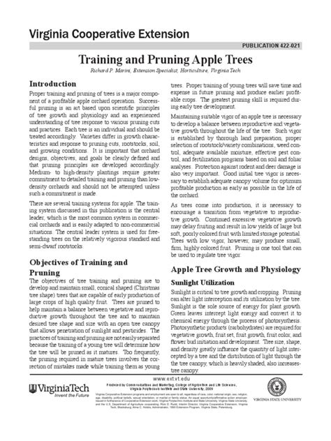 pruning apple trees pdf pruning root