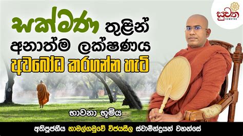 සකමණ තළන අනතම ලකෂණය අවබධ කරගනන හට YouTube
