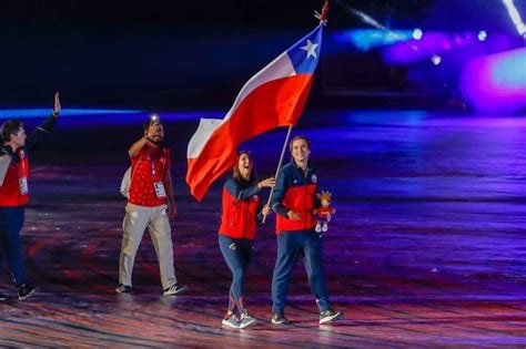 Asunción 2022 Team Chile Desfiló En La Ceremonia Inaugural De Los