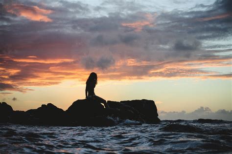 Free Images Beach Sea Coast Water Ocean Horizon Silhouette