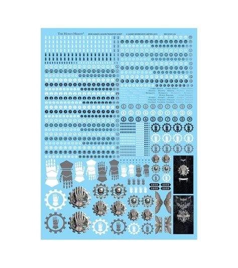 Iron Hands Legion Transfer Sheet Exclu Web