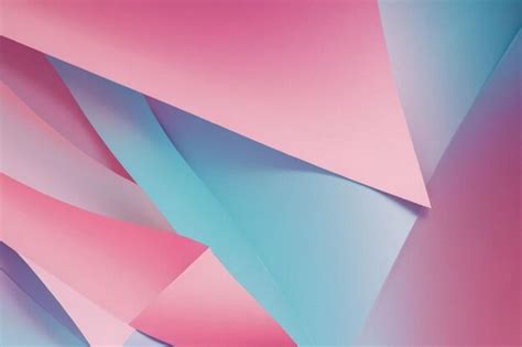 Premium Photo Pink Blue Gradient Orangic Texture With Overlapping Paper Layers Abstract