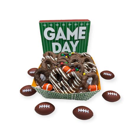 Game Day Box Of Pretzels Suzis Sweet Shoppe