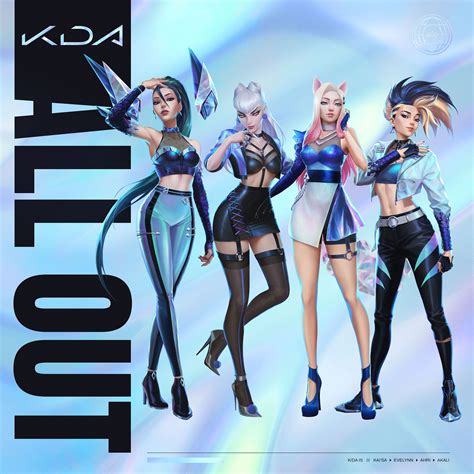 League Of Legends Virtual K Pop Group Kda Is Releasing Its First