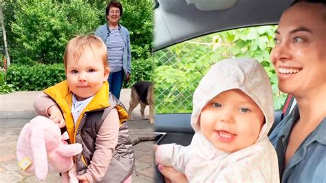 Наталья Фриске с дочкой Луной на выходных приехала в гости к бабушке и дедушке Youtube
