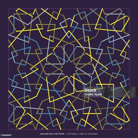 creative tessellation line pattern stock illustration download image
