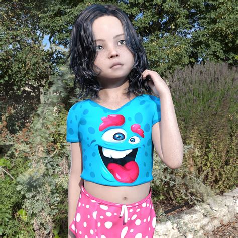 Lil Jackie For Genesis Females Daz Content By Dloki