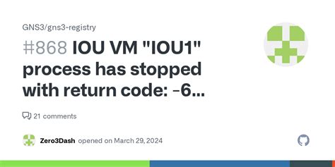 Iou Vm Iou1 Process Has Stopped With Return Code 6 Iou L2 V17121