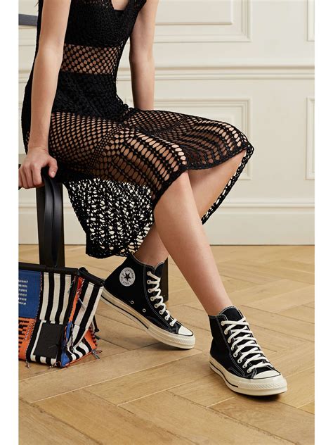 Converse Chuck Taylor Black Wearing
