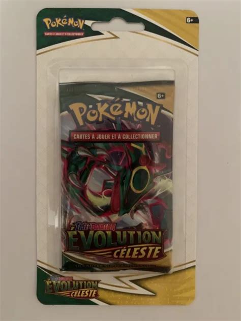 PokÉmon ÉpÉe Et Bouclier Évolution Céleste Eb07 Booster Rayquaza Eur 11