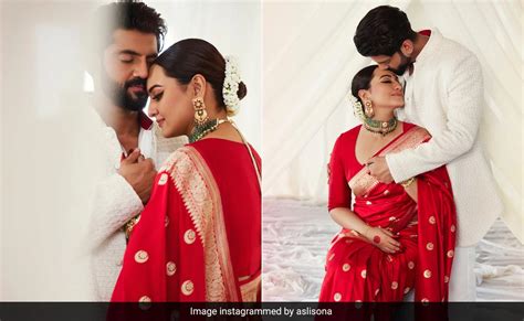 Sonakshi Sinha Stuns In Traditional Bridal Attire At Wedding Reception