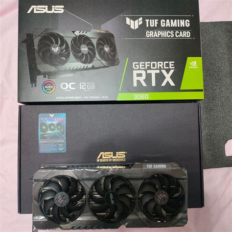 Обзор от покупателя на Видеокарта Asus Geforce Rtx 3060 Tuf Gaming Oc
