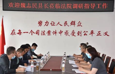 法院动态呼玛县委副书记代县长魏志民深入县法院调研指导工作 澎湃号政务 澎湃新闻 The Paper
